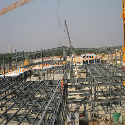 ISO Standard Prefab Steel Structure for Workshop with high strength supplier