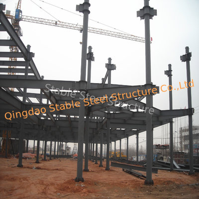Factory Manufacturer Steel Structure Workshop with Corrugated Roofing Sheets supplier
