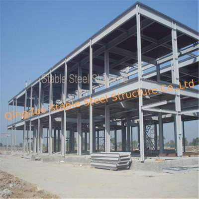 Modular Two Storey Steel Structure Office Building with Short Construction Time supplier