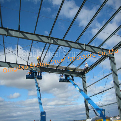 Pre Engineered Steel Structure Building Warehouse for Aircraft Hangar supplier