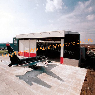 Pre-Engineered Portal Frame Light Steel Structure Hangar with Big Span supplier