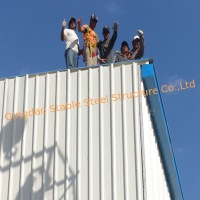 Prefab Light Steel Structure Assembling Workshop for Argentina supplier
