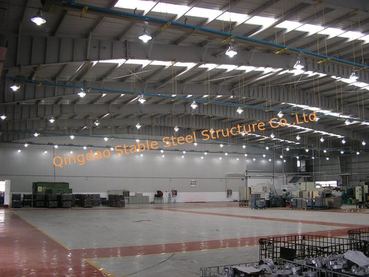 Portable Structural Steel Metallic Metal Building with Long Life Span supplier