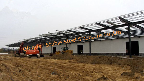 Hot Sale Cheap Metal Storage Sheds of Steel Structure with large span supplier