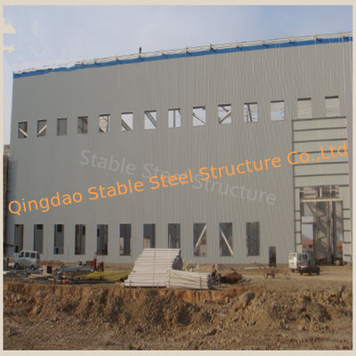 Large Span Steel Frame Buildings with Strong Corrosion Resistance supplier