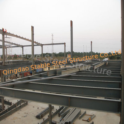 Light Steel Structure Supermarket with Modern Design and large space supplier
