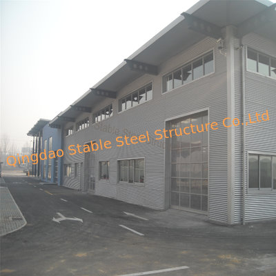 Steel Structures 4s Car Shop building with Nice Design and large space supplier