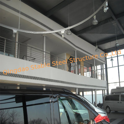 Steel Structures 4s Car Shop building with Nice Design and large space supplier