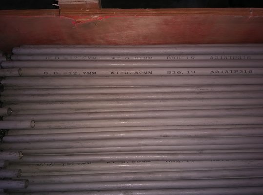 Nahtlose Edelstahl-Rohre ASTM A511 304 für chemische Industrie
