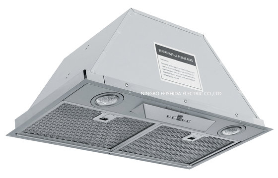 6" Stainless steel filter 28"/30" insert range hood Electronic switch led light