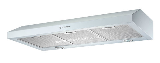 280CFM  Slim Range Hood Under Cabinet Exhaust Fan , Commercial Cooking Hoods