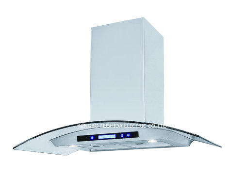 600cfm remote control kitchen exhaust hood , wall mount Island range hood