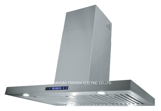 High Cfm Range Hood  Island singel motor gas stove electronic switch