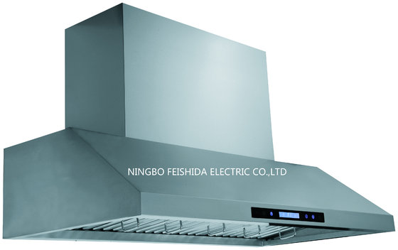 Island  wall mount range hood 1000cfm sensor , Wall Mounted Extractor Hood