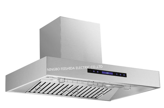 1680cfm bbq commercial gas stove sensor touch switch control new stainless steel baffle filter range hood