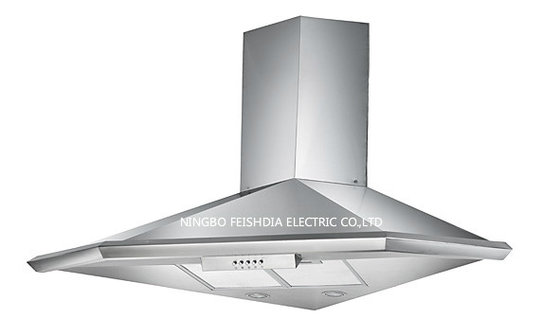 European aluminum filter range hood 6" CE 600cfm mechanical switch corner