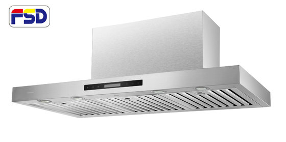 Commercial European Range Hood 42“ electronic switch 1200cfm  ETL