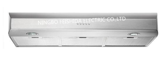 Stainless steel remote control Etl 350cfm slim super quiet gas stove american stainless steel baffle filter range hood