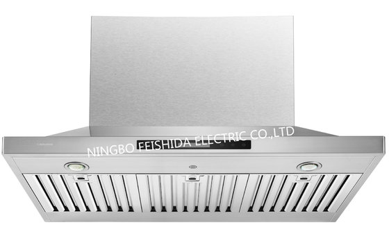 42"/48" Wall Mount 1200cfm motor Sensitive switch with timer stainless steel baffle filterCommercial Range Hood