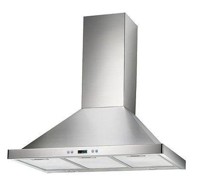 30'' Stainless Steel Finish 3 Speed Mechanical Switch Wall Mount Range Hood