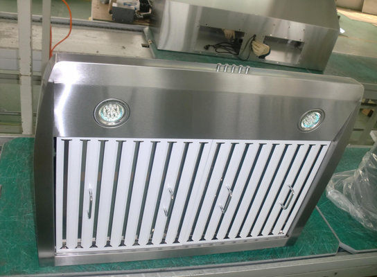36 Inch range hood / Under cabinet range hood 4 Speed EZ touch Switch with 2X35 Halogen Lamp