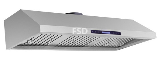 900CFM SS Color Under Cabinet Stainless Steel 48 inch range hood FSD-R02 with CE CB GS ETL