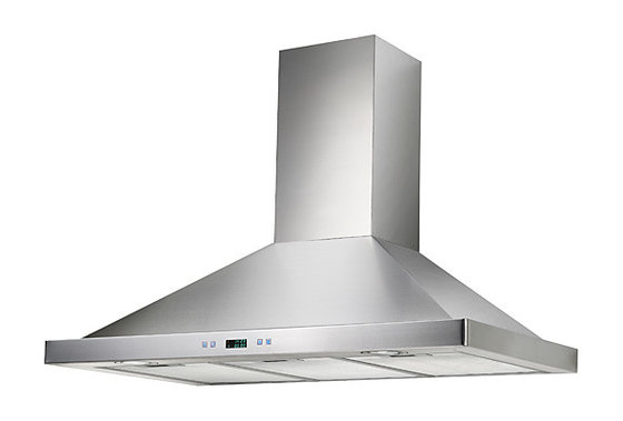 B02 6" Etl900cfm Powerful Gas Stove American Stainless Steel Baffle Filter Classic Range Hood