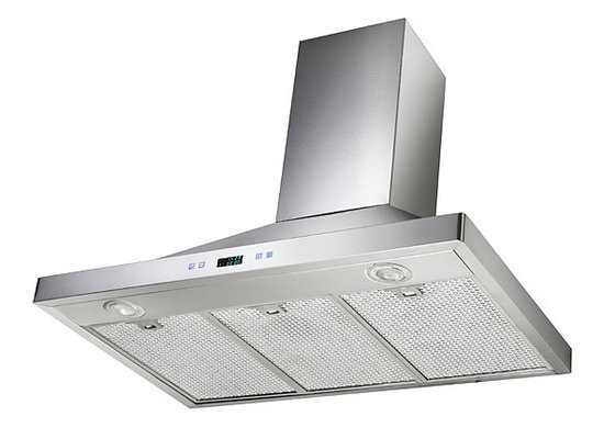 B02 6" ETL900CFM COMMERCIAL POWERFUL GAS STOVE AMERICAN STAINLESS STEEL BAFFLE FILTER RANGE HOOD