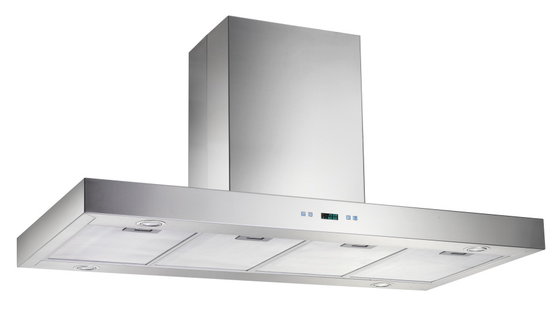 Z01 6" ETL900CFM COMMERCIAL POWERFUL GAS STOVE AMERICAN STAINLESS STEEL BAFFLE FILTER RANGE HOOD