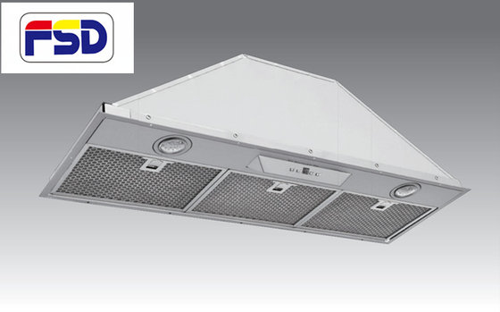 0.7mm Thickness Stainless Steel Insert Range Hoods with 3 speed Digital Switch