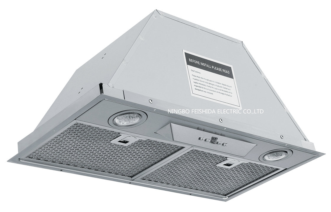 6" Stainless steel filter 28"/30" insert range hood Electronic switch led light
