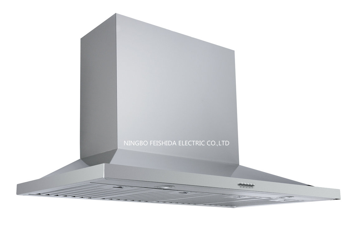 42 " / 48" commercial stainless steel baffle filter range hood dual motors