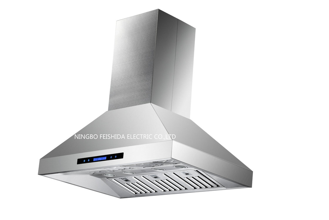 1000cfm Commercial Kitchen Hood  electronic switch Stainless Steel Baffle Filters