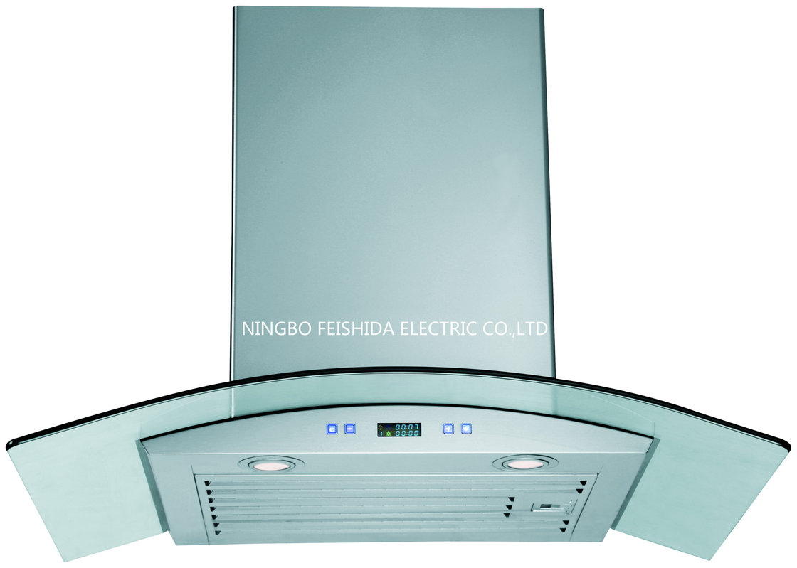Quiet baffle filter range hood 36'' 860cfm electronic switch
