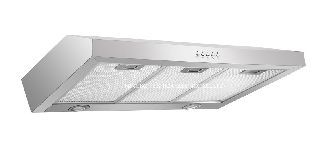 Residential Range Hoods 280cfm , Stainless Steel Baffle Filters