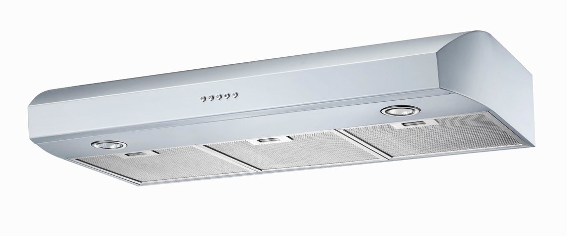 CE GS SAA CB Approved Premium tempered glass european style kitchen range hood 300cfm