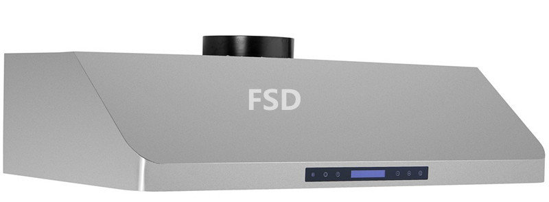 900CFM SS Color Under Cabinet Stainless Steel 48 inch range hood FSD-R02 with CE CB GS ETL