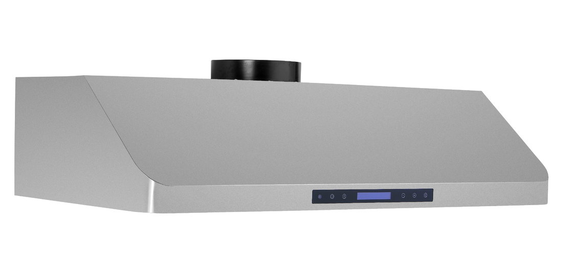 10" Commerical Round Corner Under Cabinet Remote Control Range Hood Stainless Steel