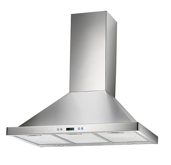 B02 6" Etl900cfm Powerful Gas Stove American Stainless Steel Baffle Filter Classic Range Hood