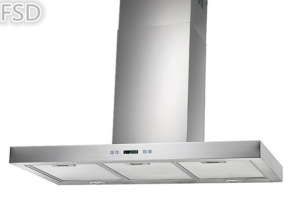 600cfm Professional Outdoor Range Hood stainless steel baffle filter with high-power motor