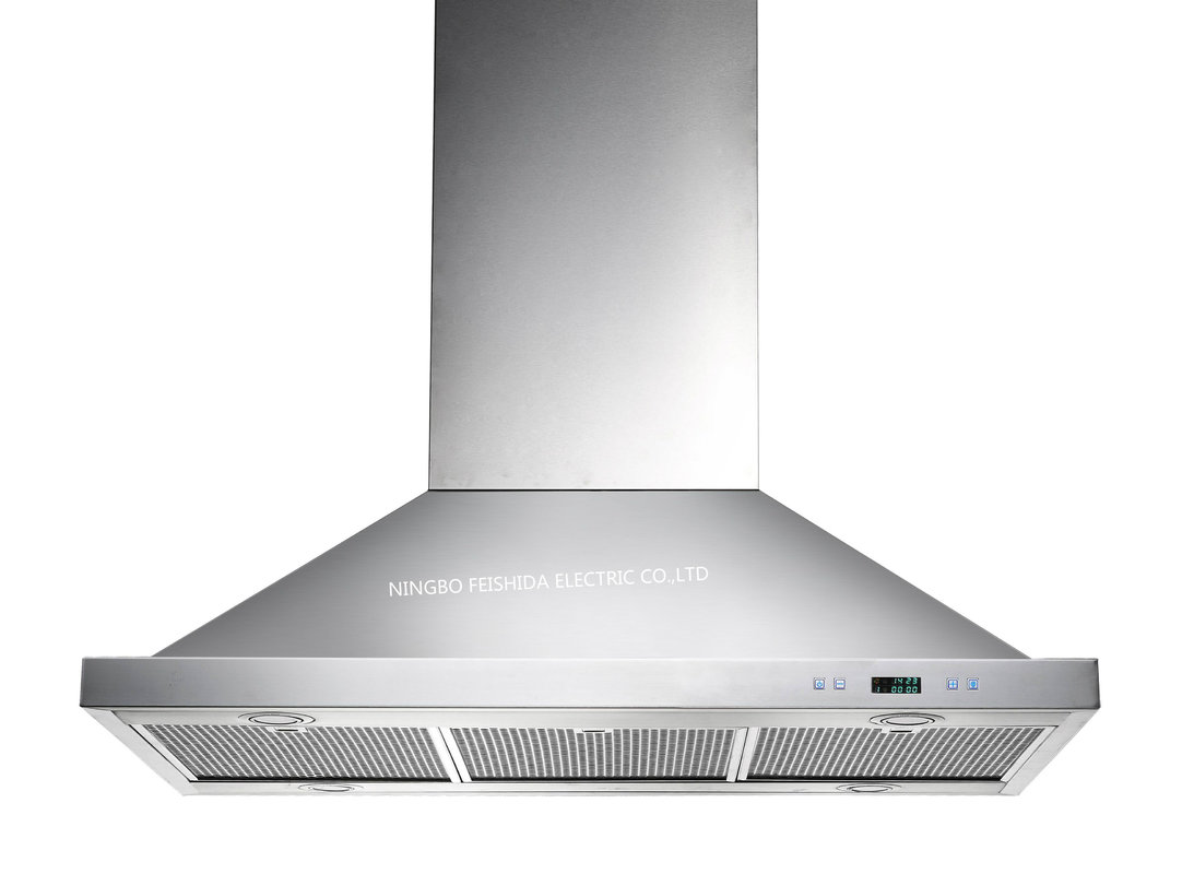 Slim Baffle filter classic range hood 30 singel motor 600cfm Italian powerful gas stove