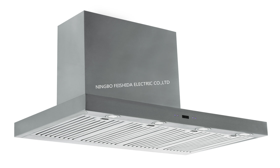 36 Inch baffle filter range hood classic box powerful gas stove electronis switch
