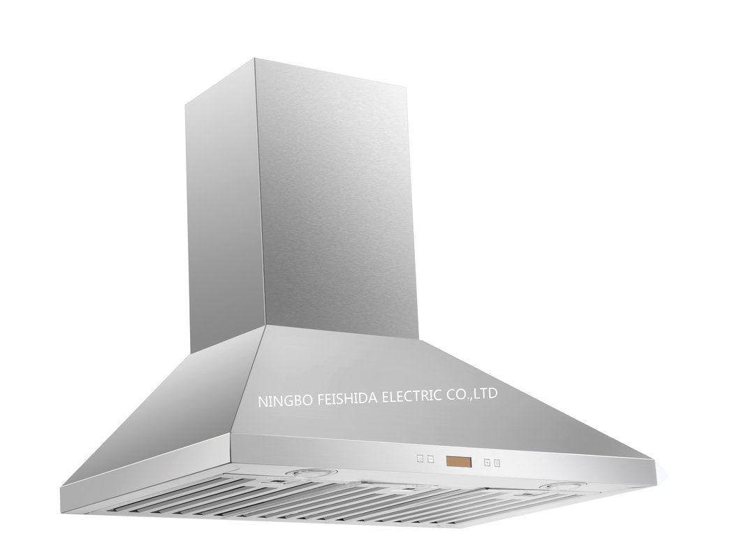 European Kitchen Exhaust Hood commercial cooking singel motor  aluminum filter