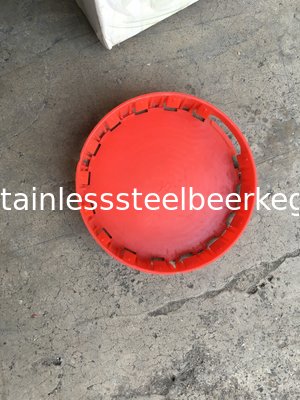 plastic beer keg caps with different colors