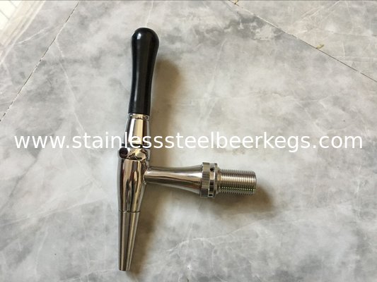 Stout tap for beer and coffee without foam