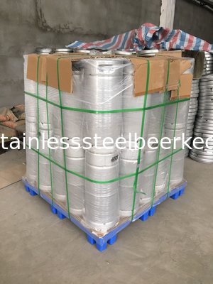 20L US beer keg slim shape, stacakable, with  D type sankey spears for micro brewery