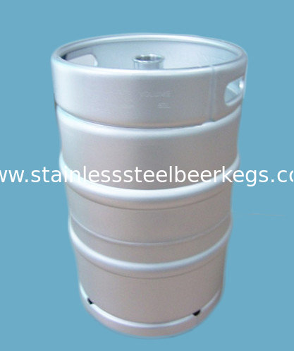 3 bar SS304 50L stainless steel keg DIN standard with A type spear