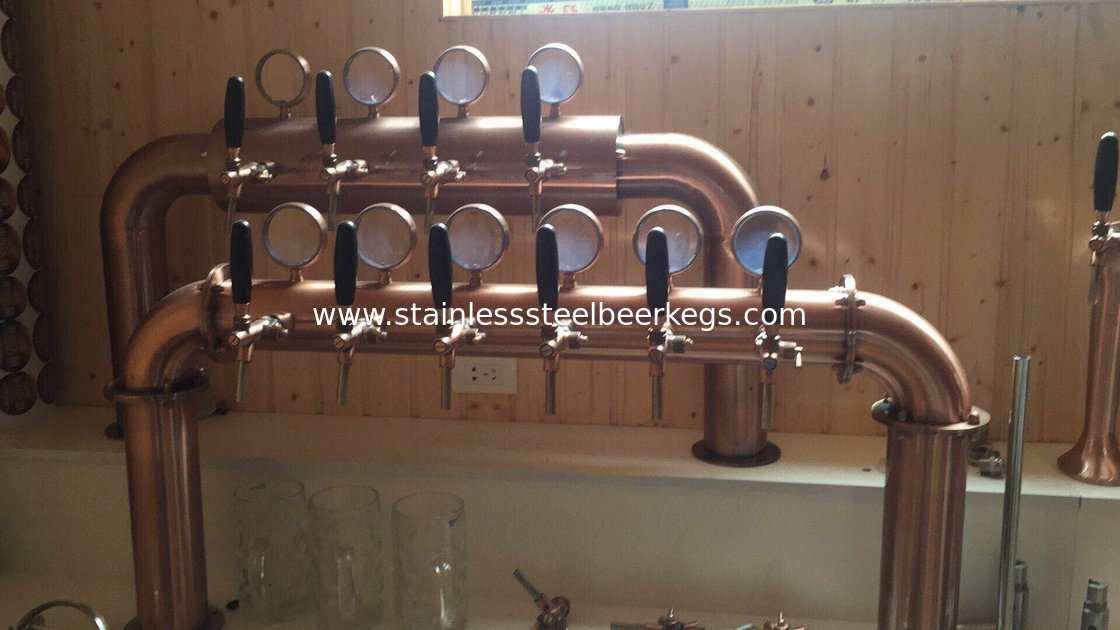 U type beer tower with 4/6/8 taps for Beer Dispensing Equipment
