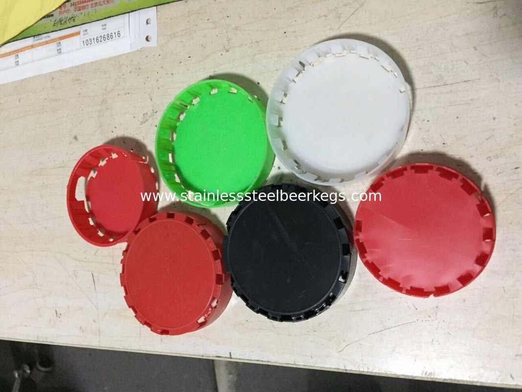 Plastic beer caps for keg, A, S,D,G,M type spears model