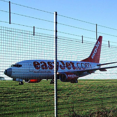 Airport Safety Mesh Fence|50x100mm Hole Size Wire Mesh for Airport Safety